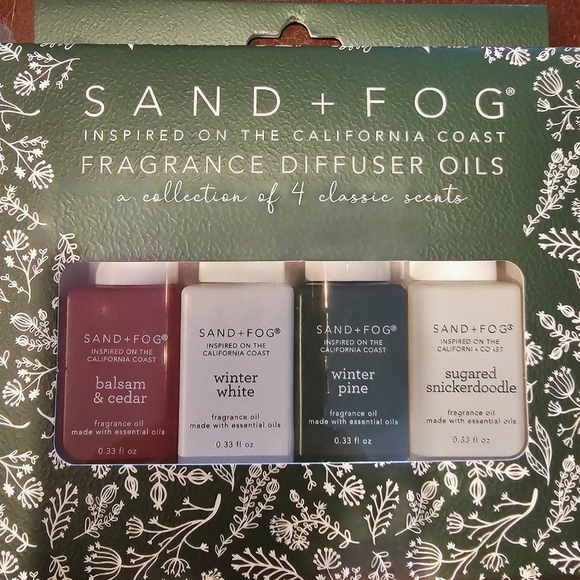 Sand + Fog | Accents | New Sand Fog Fragrance Diffuser Oils Set Of 4 ...